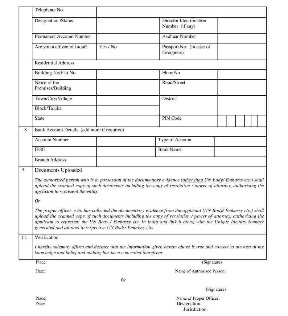 GST UIN | GST-Unique Identification Number GST UIN | GST-Unique Identification Number